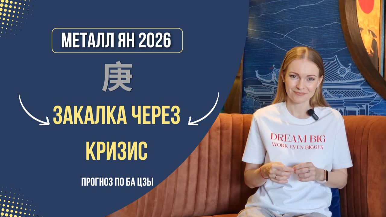 МЕТАЛЛ ЯН в 2026: Год Кузницы — Закалка или Плавление? Прогноз Ба Цзы от китайского астролога