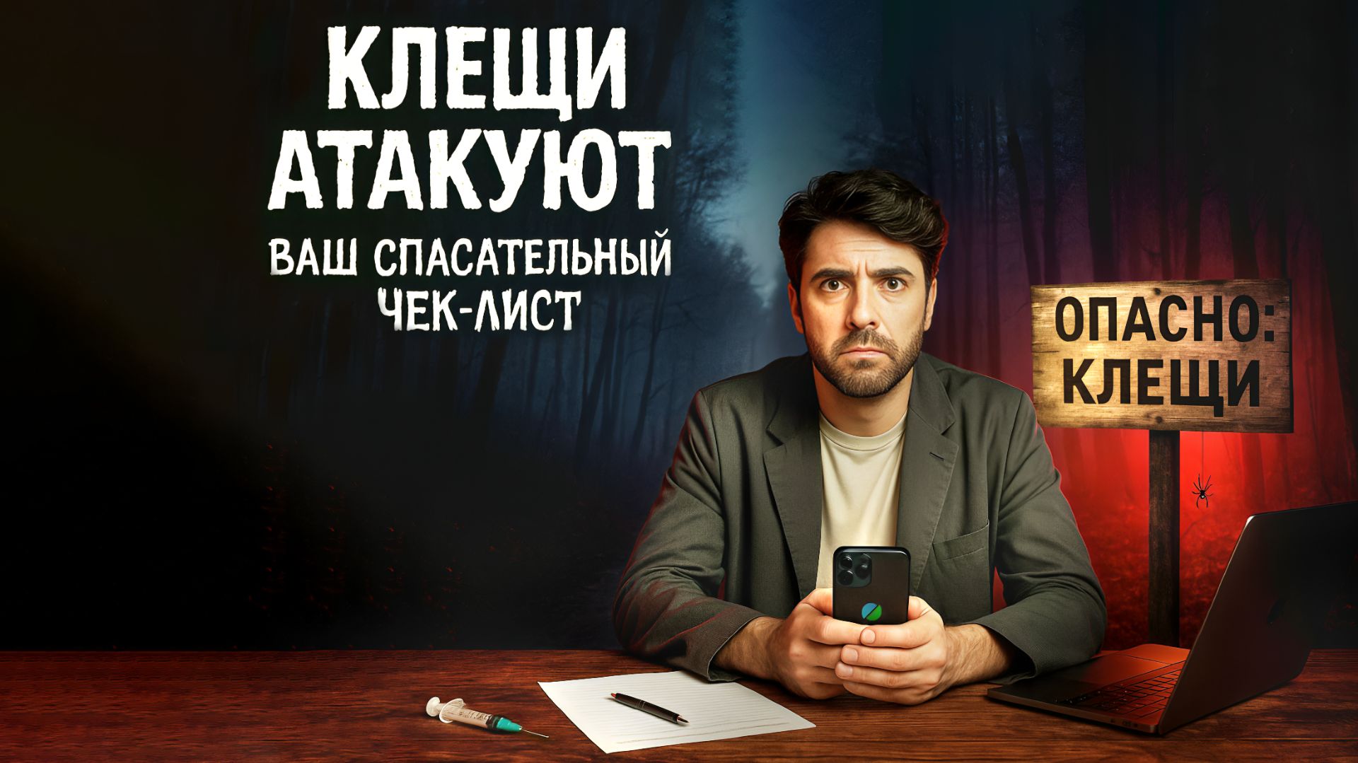 Клещи Атакуют - Ваш спасательный чек-лист.