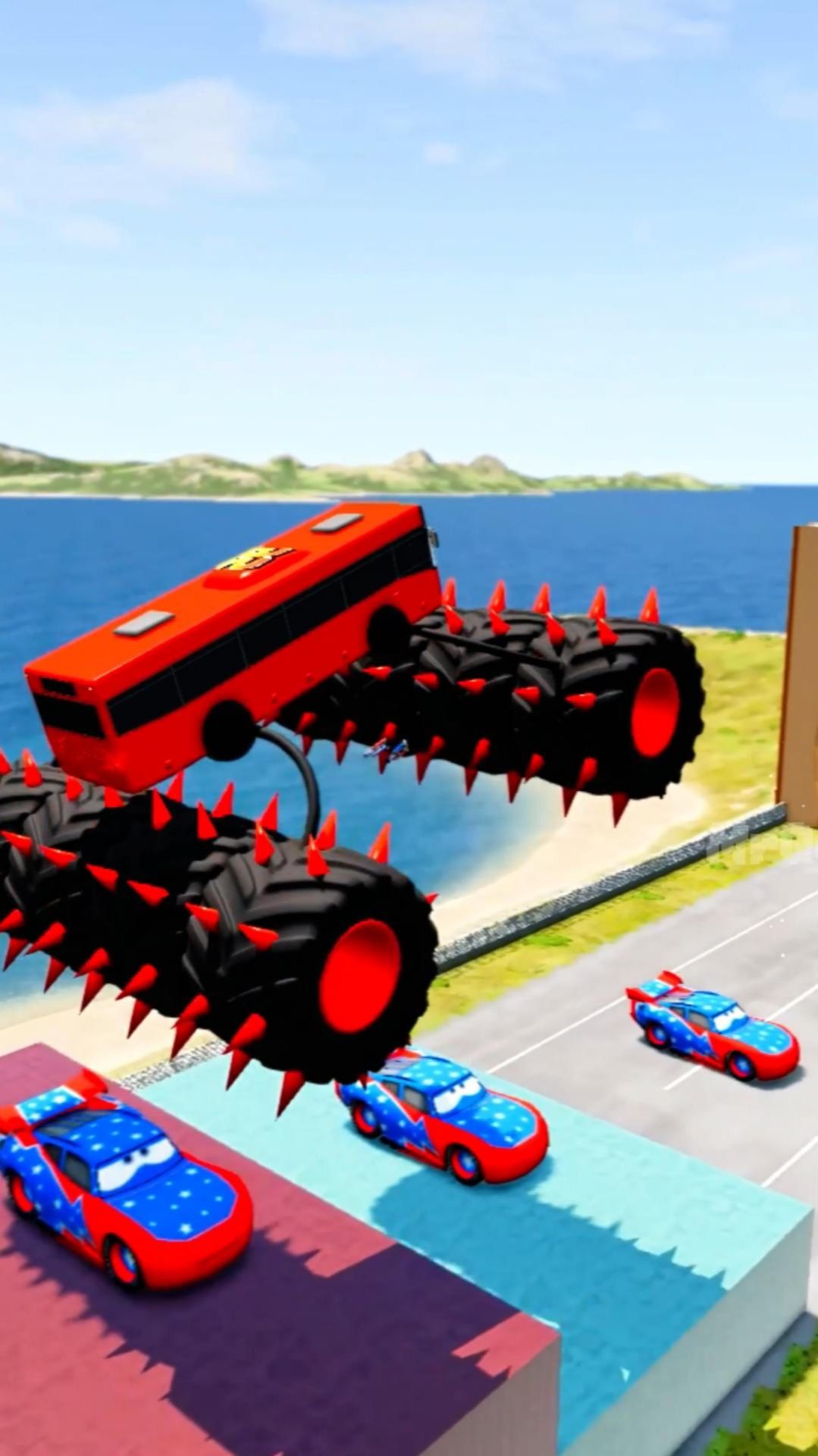 МУЛЬТИКИ ПРО МАШИНКИ МАШИНКИ МУЛЬТИК АВАРИИ  4К