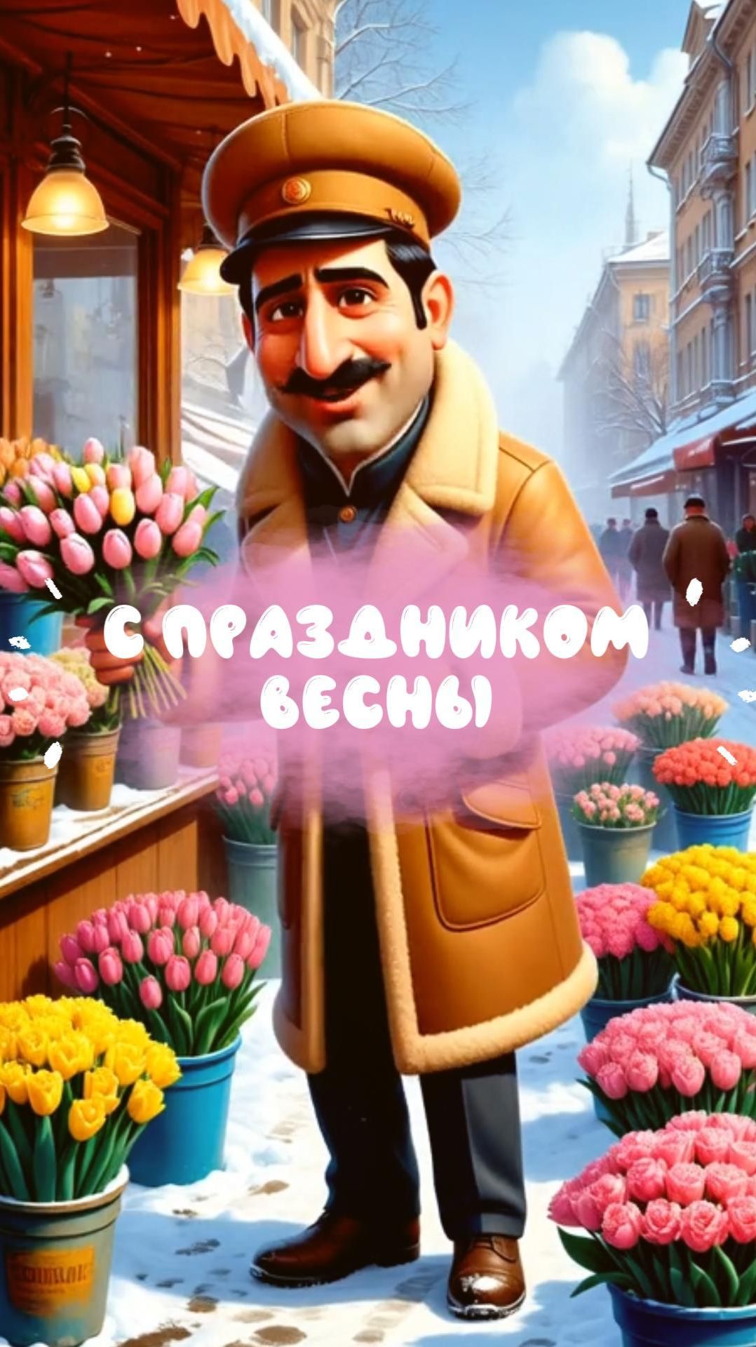 🌸С ПРАЗДНИКОМ ВЕСНЫ. С 8 МАРТА🌷🌷🌷