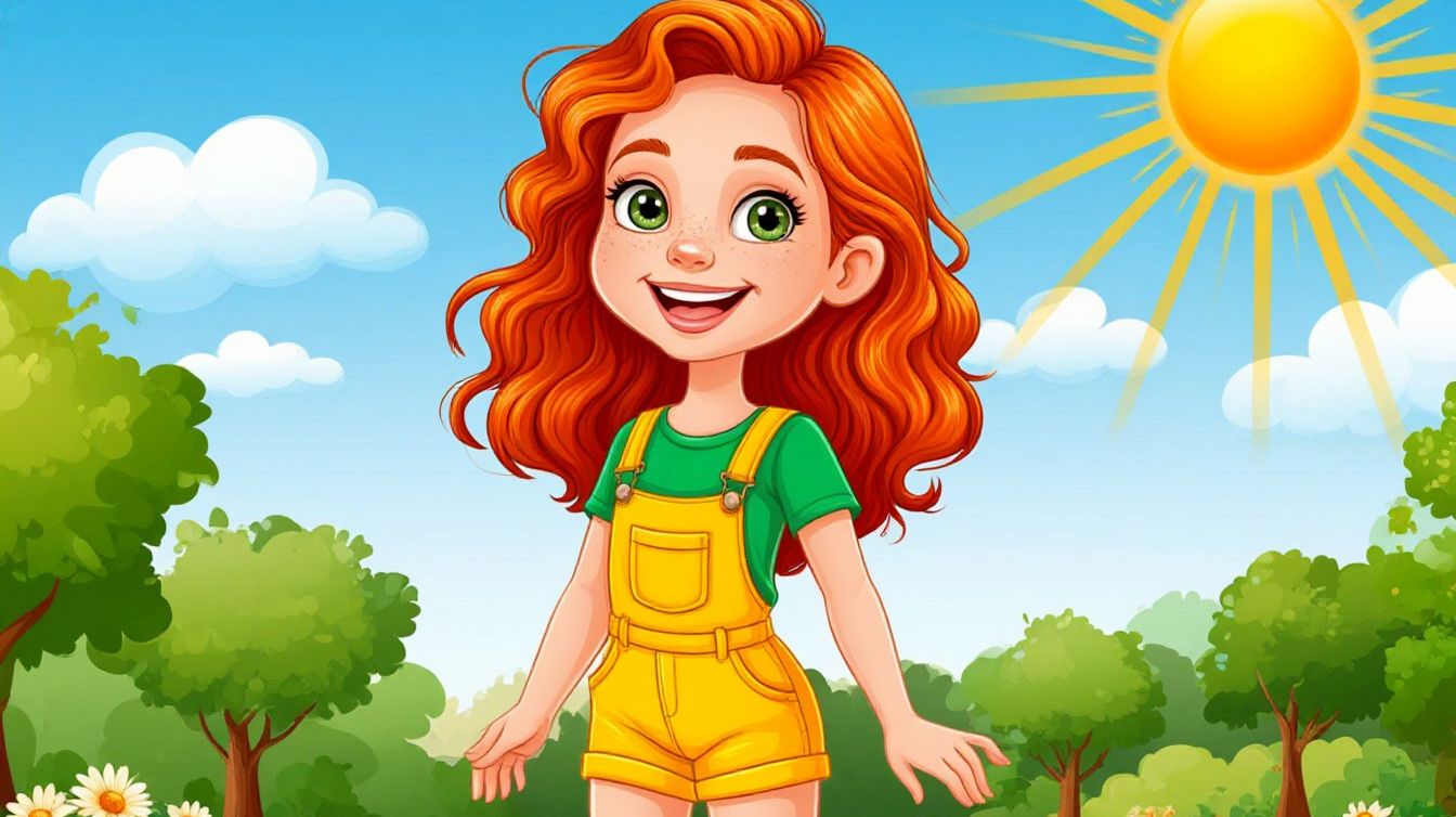 Девочка чумазая. Мультик.