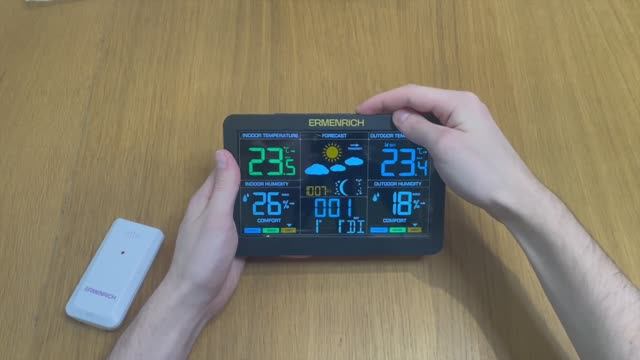 Метеостанция Ermenrich Report WR60 | Ermenrich – видео распаковки