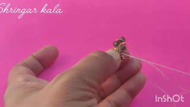 Колье из королевского хрусталя с цветочным узором  от Shringar Kala