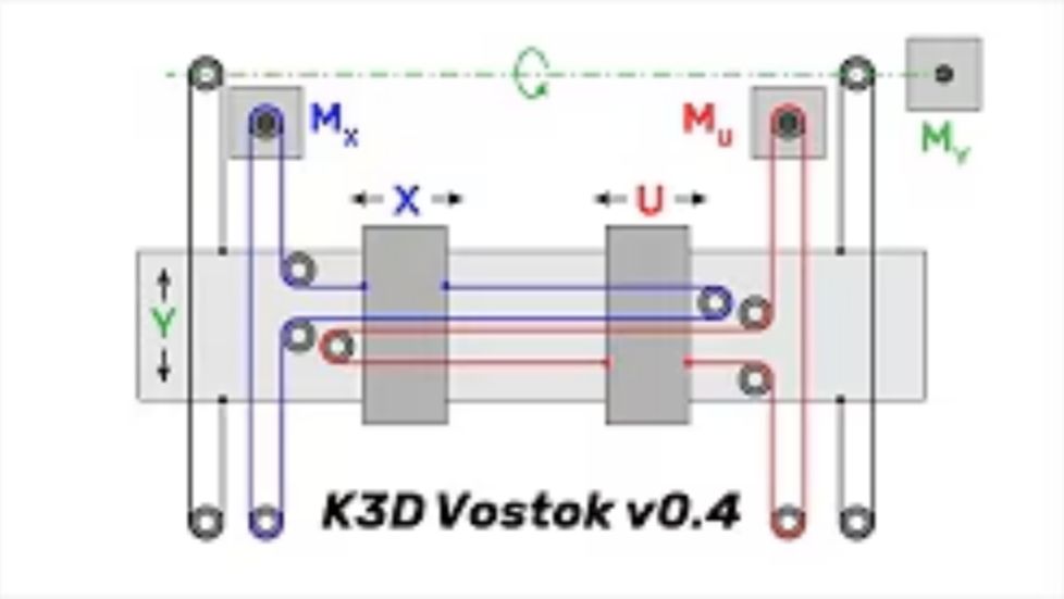 K3D Vostok v0.4 - описание конструкции
