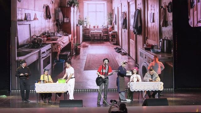 Выступление коллектива историко-географического факультета ЧГУ