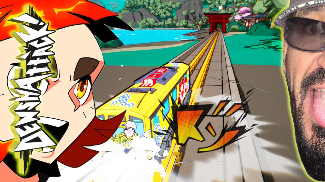 Мега аниме гонки на поездах Denshattack!