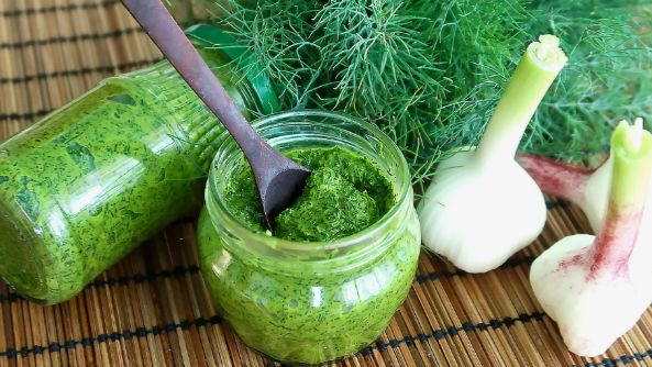 Соус укропный.