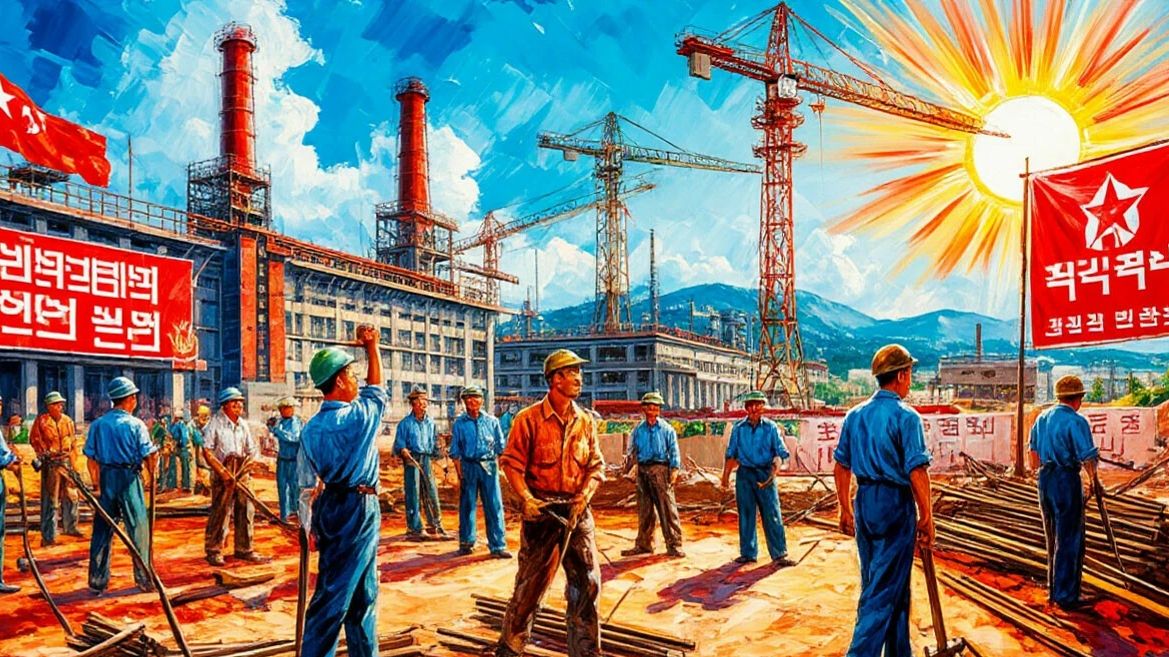 Северная Корея построила ещё один комбинат