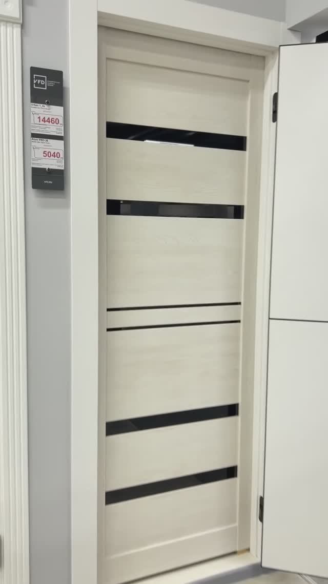 Межкомнатные двери VFD Atum PRO 26 Artic Oak BG экошпон. ВЛАДИМИРСКАЯ ФАБРИКА ДВЕРЕЙ.