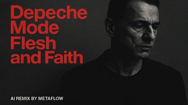 [Album]  Flesh and Faith - Depeche Mode Inspired Dark Electronic AI Mix  Electro 90s 2000s