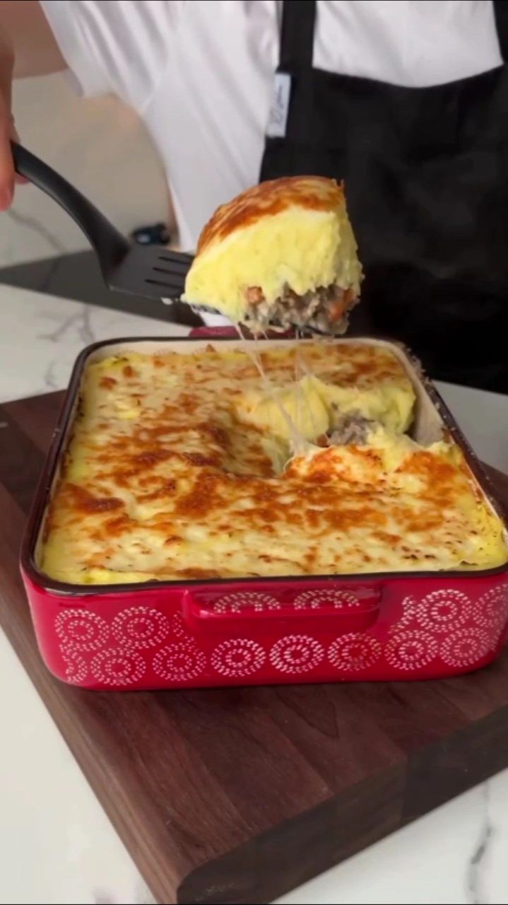 Картофельная запеканка с мясом