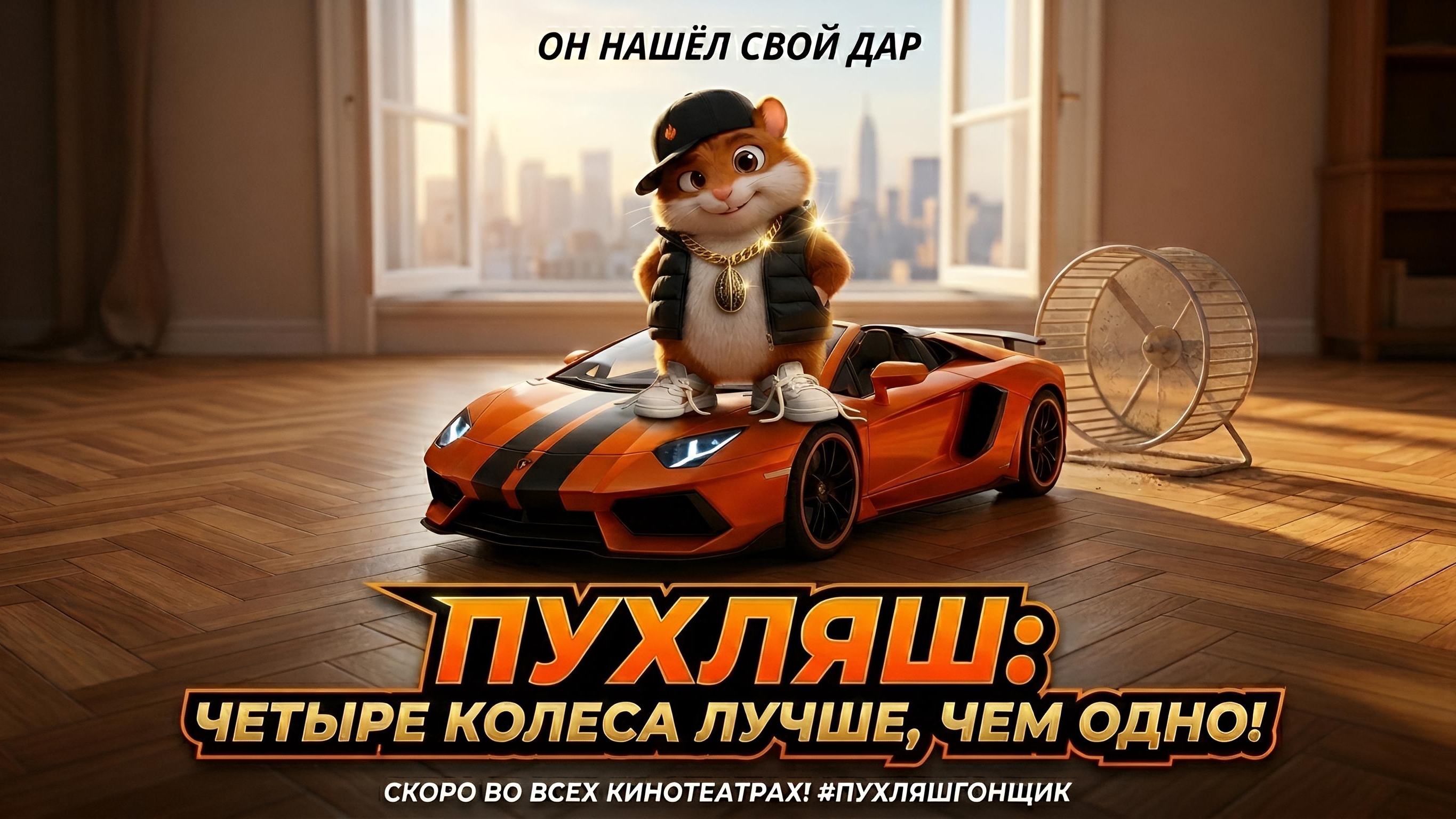 Пухляш: Четыре колеса лучше, чем одно!