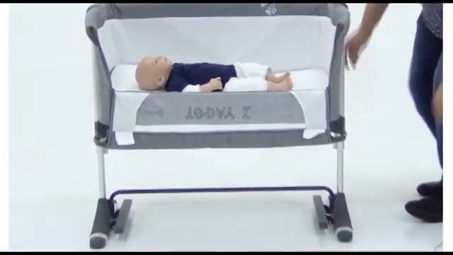 PITUSO KALMA приставная колыбель Видео обзор