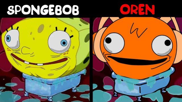 ОРЕН ПОПАЛ В МИР СПАНЧ БОБА ИНТРО СПАНЧ БОБА СПРУНКИ SPRUNKI SPONGEBOB