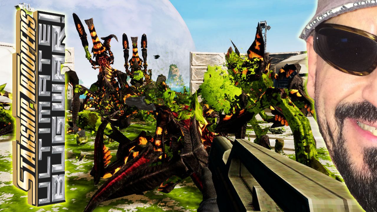 Мясной шутер со здоровенными жуками Starship Troopers Ultimate Bug War!