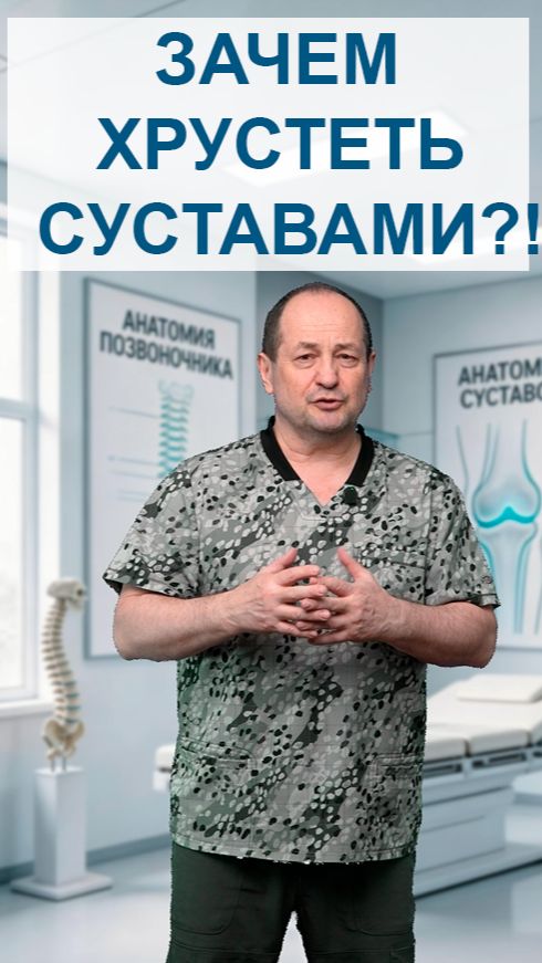 Почему  хрустят суставы? Болезнь или старость? #суставы #артроз #разминкасуставов #артрозсуставов
