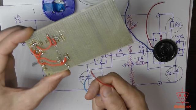 №1(3) Электрические Схемы для Начинающих с Понятным Пояснением. Сирена полицейская. Часть 3