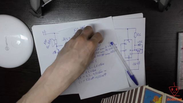 №1(1) Электрические Схемы для Начинающих с Понятным Пояснением. Сирена полицейская