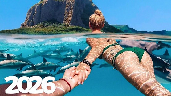 🍿 Best Tropical Deep House Mix 2026 🌺 Chill Vocal Summer Vibes in UHD for TV |
