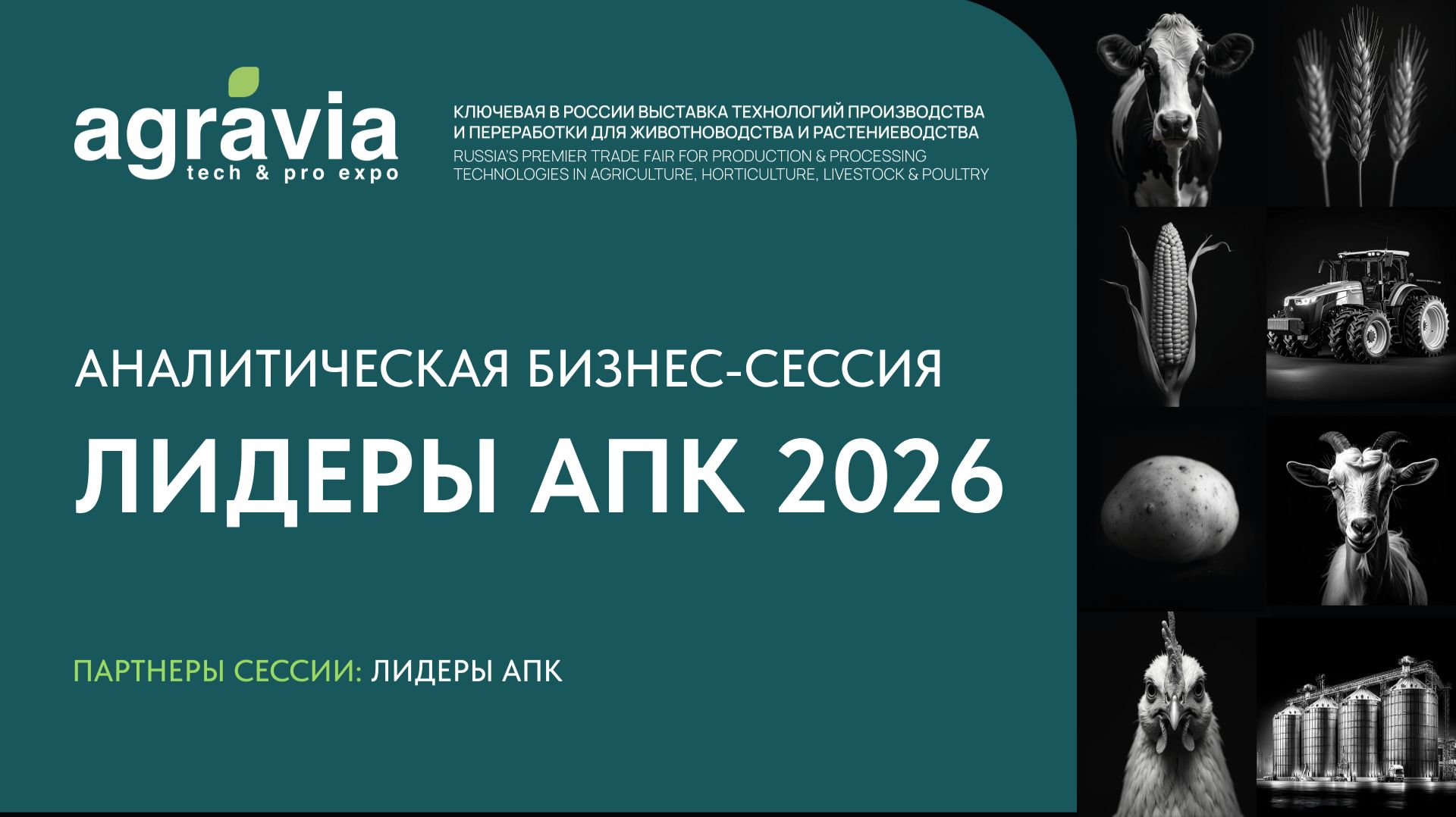 Аналитическая бизнес-сессия «ЛИДЕРЫ АПК 2026»