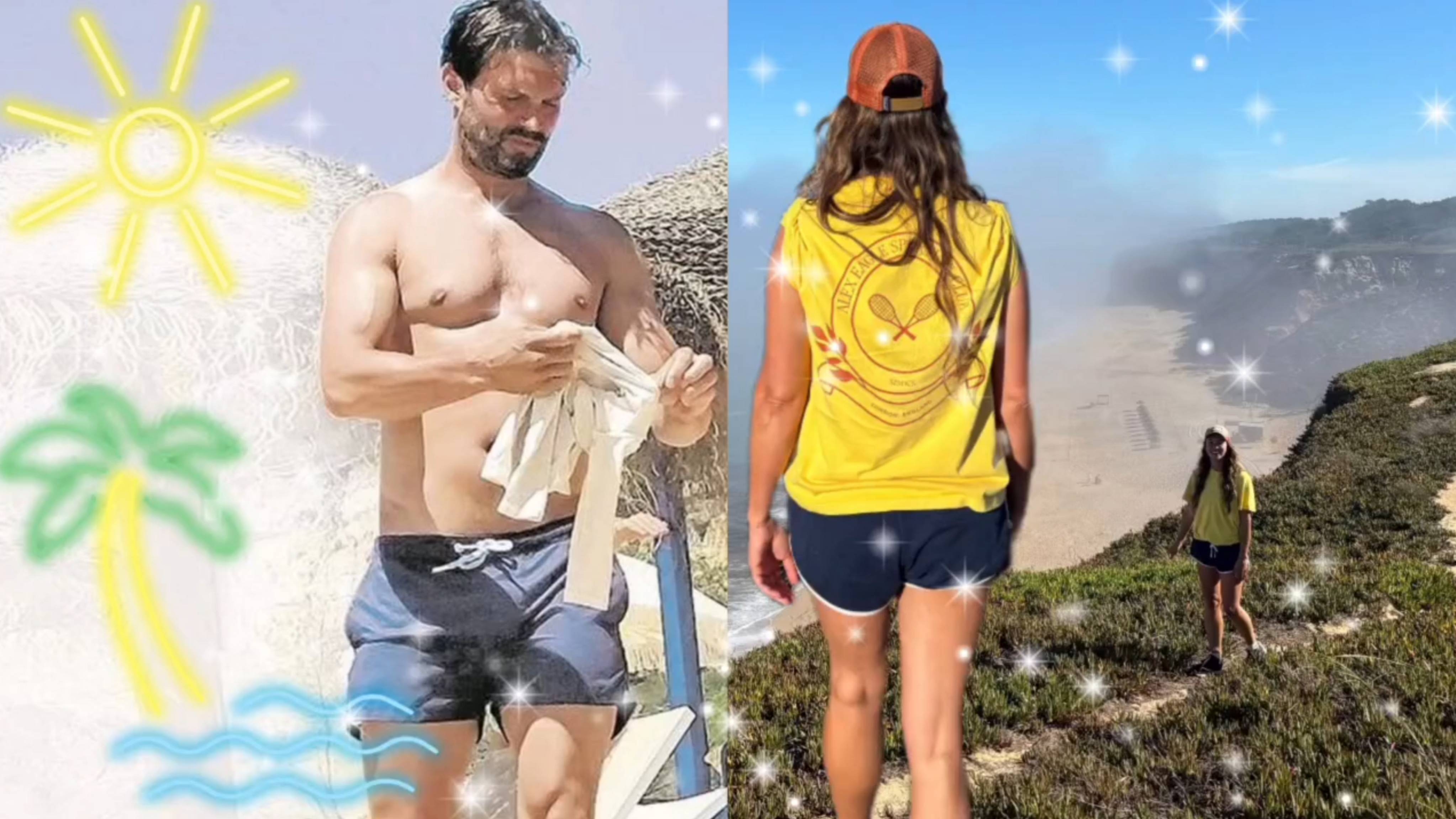 😍 ДЖЕЙМИ ДОРНАН, АМЕЛИЯ УОРНЕР И ИХ ДЕТИ ОТДЫХАЮТ НА ПЛЯЖЕ В ПОРТУГАЛИИ 🥰 2024