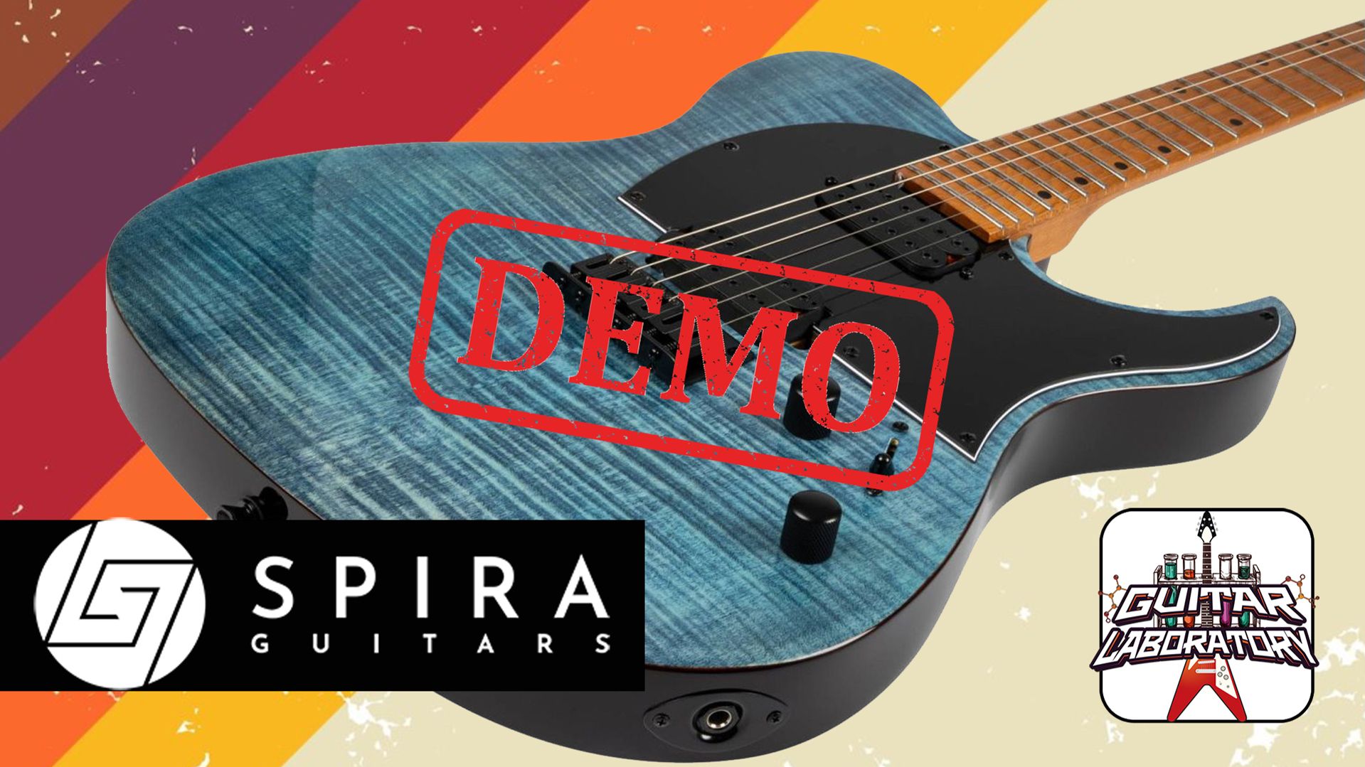 Электрогитара SPIRA T-450 - демонстрация звучания