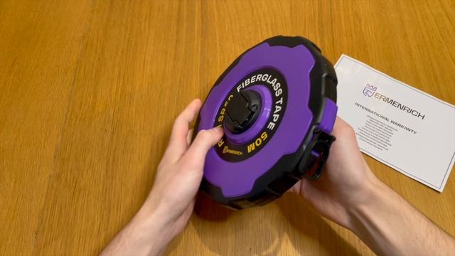 Рулетка Ermenrich Reel SR50 | Ermenrich – видео распаковки