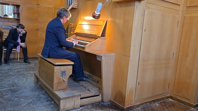 И. Пахельбель, Ария Себальдина, орган