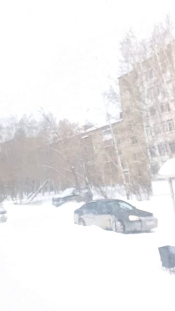 еду в Тюмень,на улице пурга