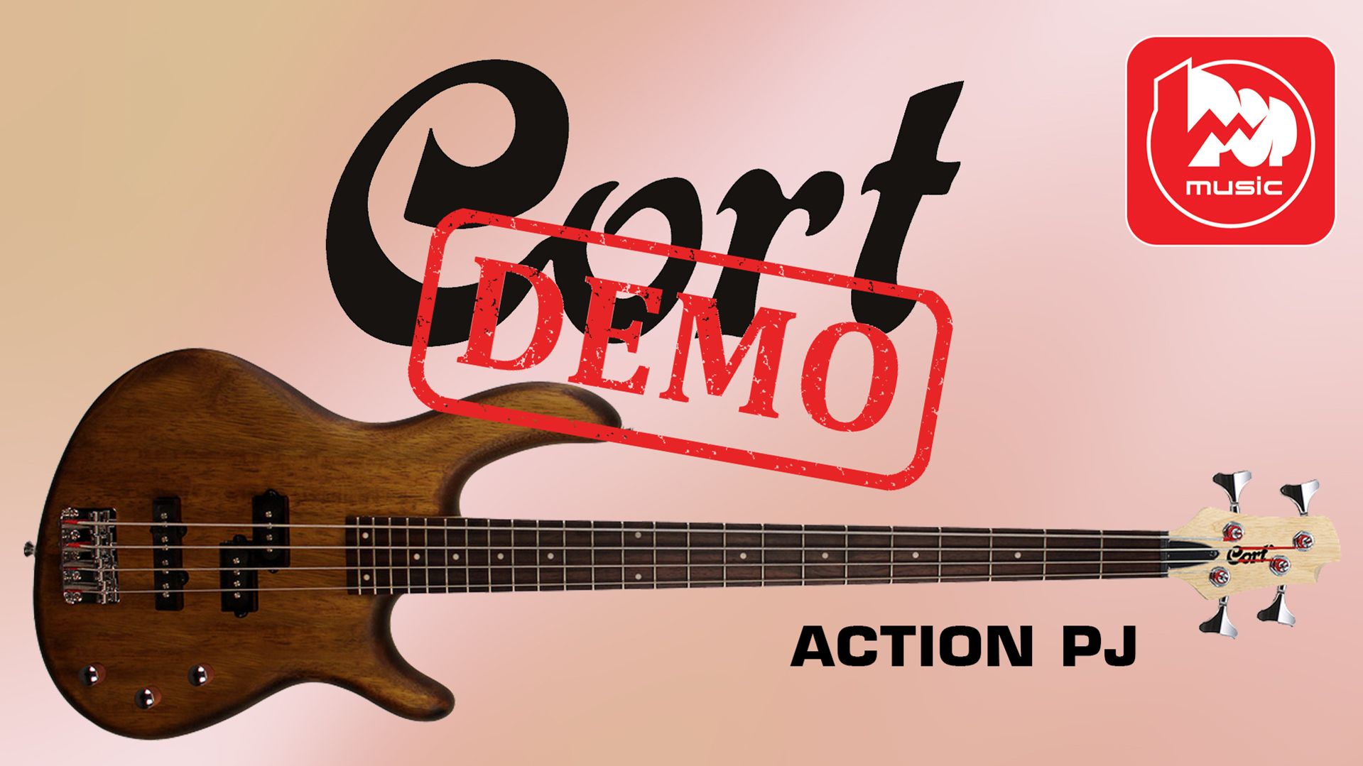 Бас-гитара CORT ACTION PJ - демонстрация звучания