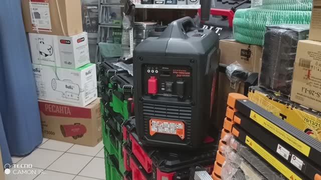 Инверторный "стояночный генератор" для седельного тягача 24В. PPG1800/24IS