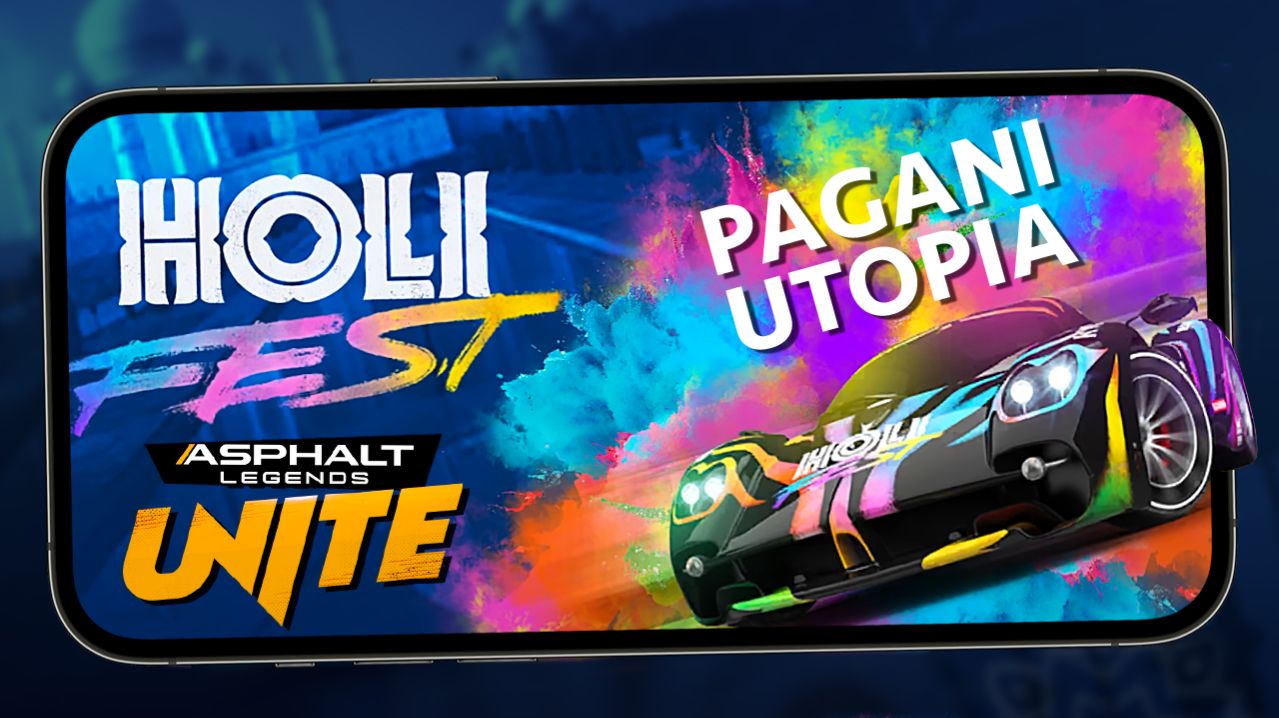 Asphalt Legends Unite - HOLI Fest на Pagani Utopia (ios) #24