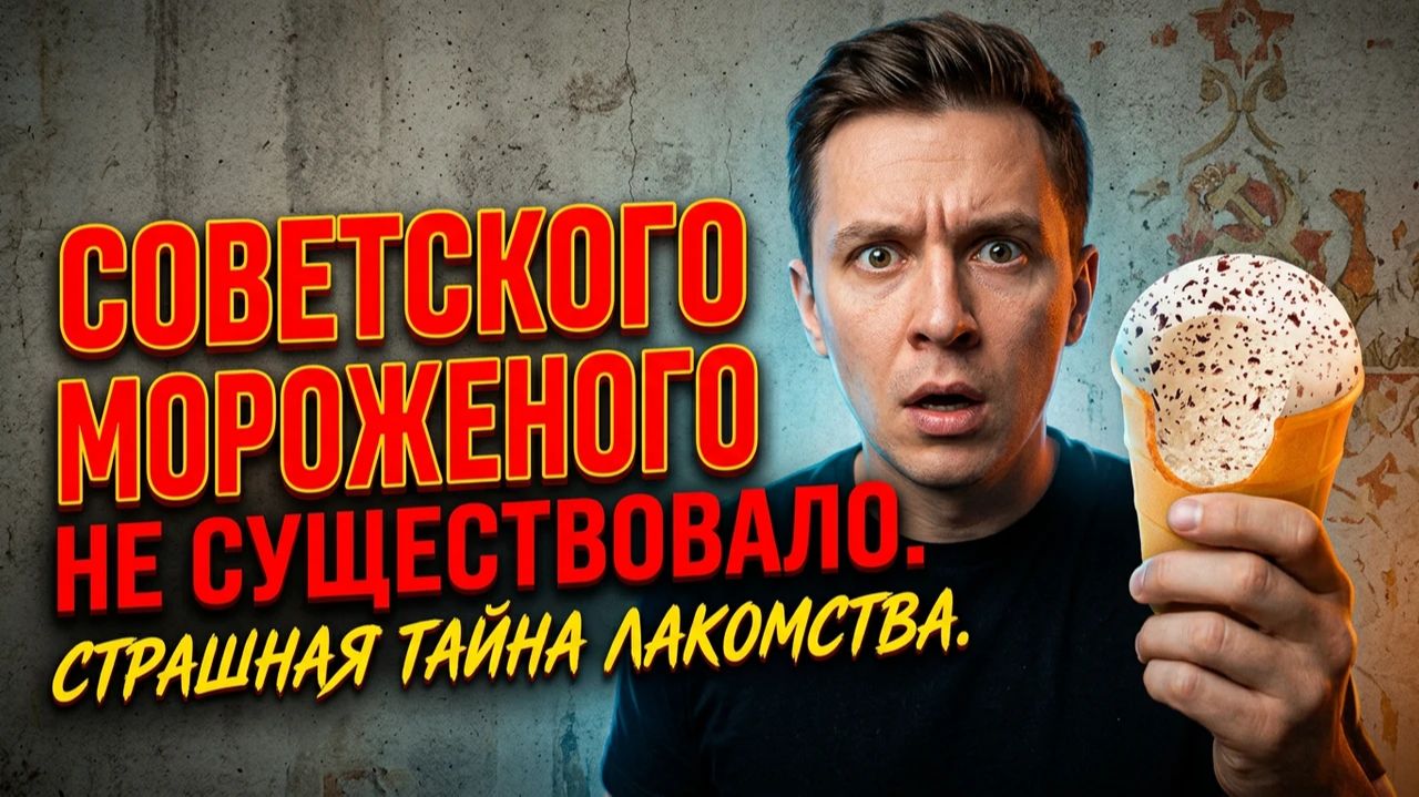 Советского мороженного не существовало. Страшная тайна лакомства