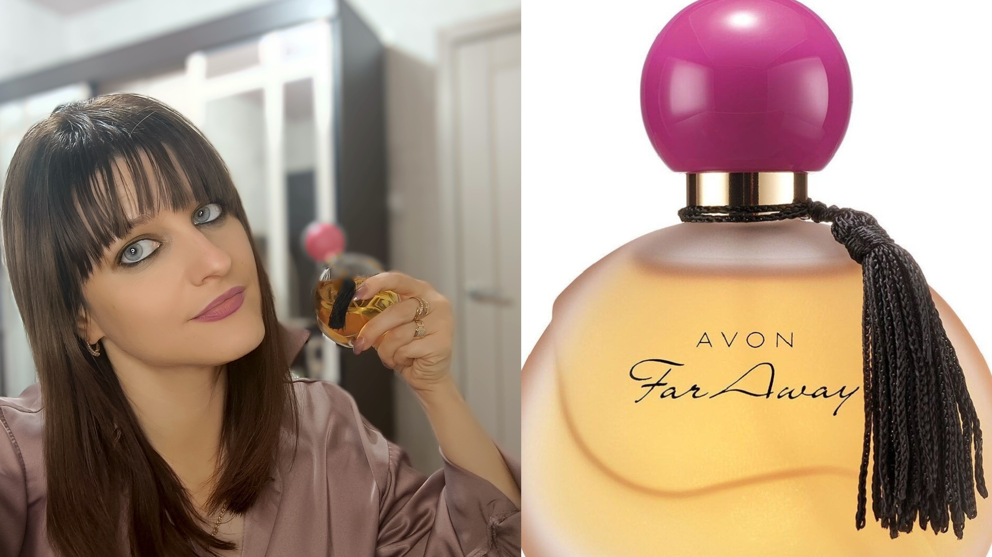 #Обзор на парфюмерную воду Эйвон #Far_away Легенда во флаконе, у меня ДЦП 🌹🎀🐬🌿🥂