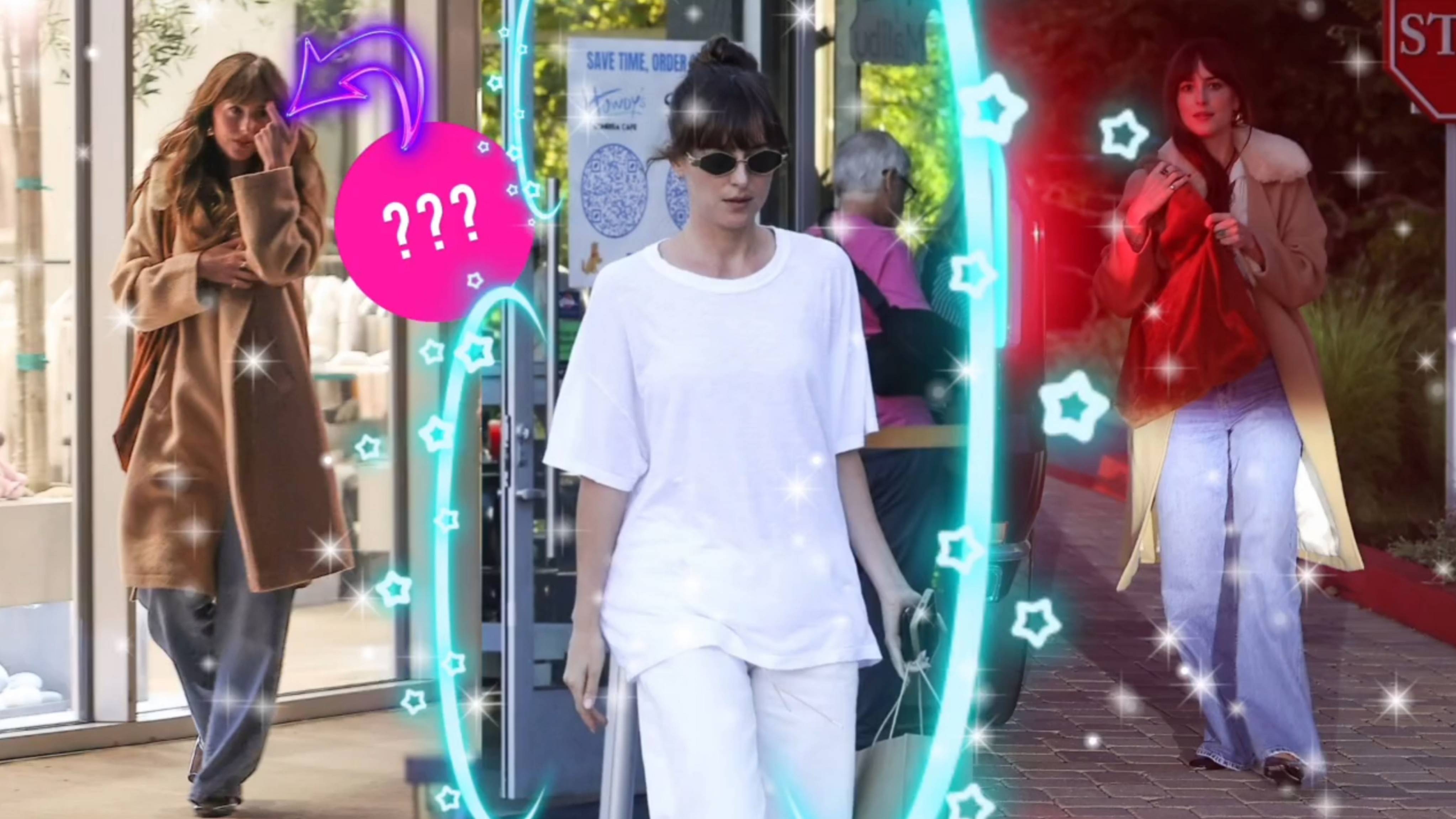 🥰 ЧТО ДАКОТА ДЖОНСОН ПОКАЗАЛА ПАПАРАЦЦИ НА ПРОГУЛКЕ С БЛЕЙКОМ ЛИ? 😍 2024