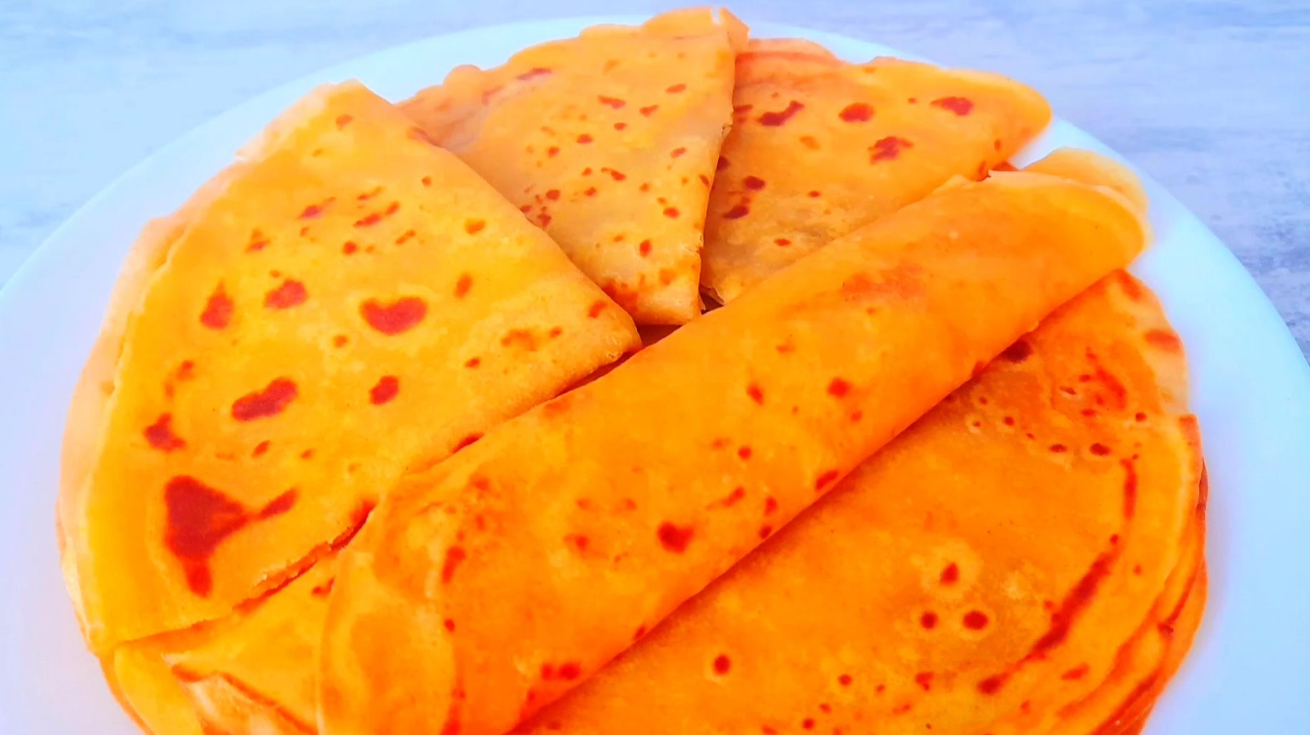 Постные тыквенные блины - рецепт на Eda.video