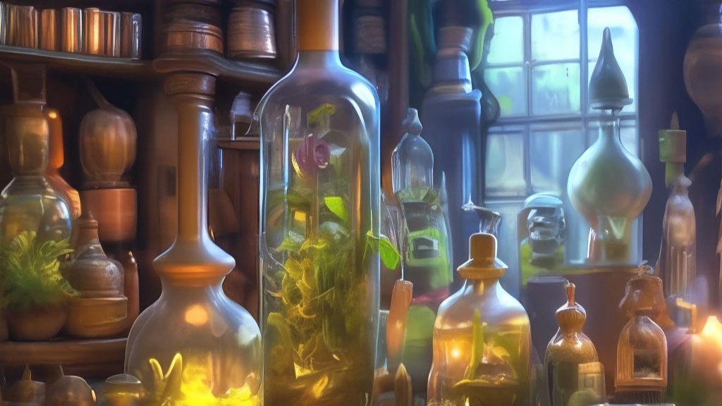 Лавка ведьмы. Зелье 3. Вышивальная игра