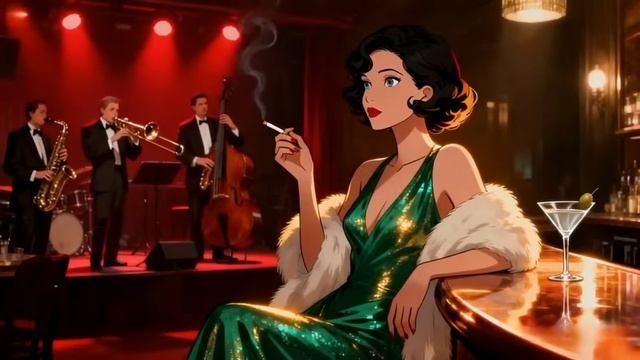 Vintage Jazz Bar Nights 🍁 1940s Autumn Nostalgic Jazz Classics 🎷