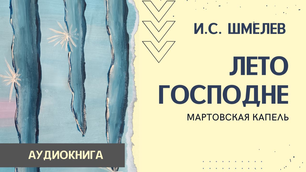 Лето Господне. Мартовская капель (3 глава) — слушать онлайн | Иван Шмелёв | Русская классика