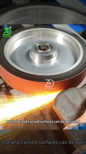 Ленточная шлифовальная машина ADV116 – для удаления ржавчины и полировки металлических поверхностей.