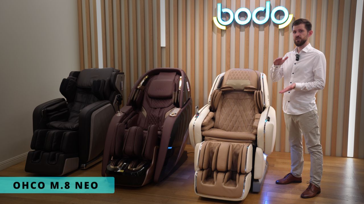 Краткий видеообзор массажного кресла OHCO M.8 NEO