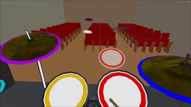 Игра на барабанах "Drumshow"