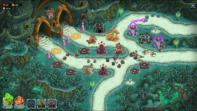 Kingdom Rush 5: Alliance [Безумец] → 18.Застава Глубоколесья