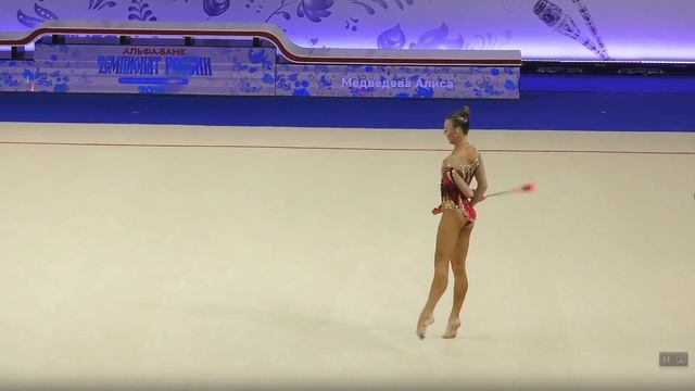 Алиса Медведева. Квалификация. ЧР 2026. Булавы