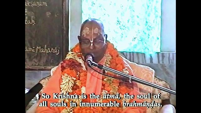 Шрила Гоур-Говинда Свами, Уддхава-сандеш, SB 9.16.24, 12.02.1995 Bhubaneswar, India