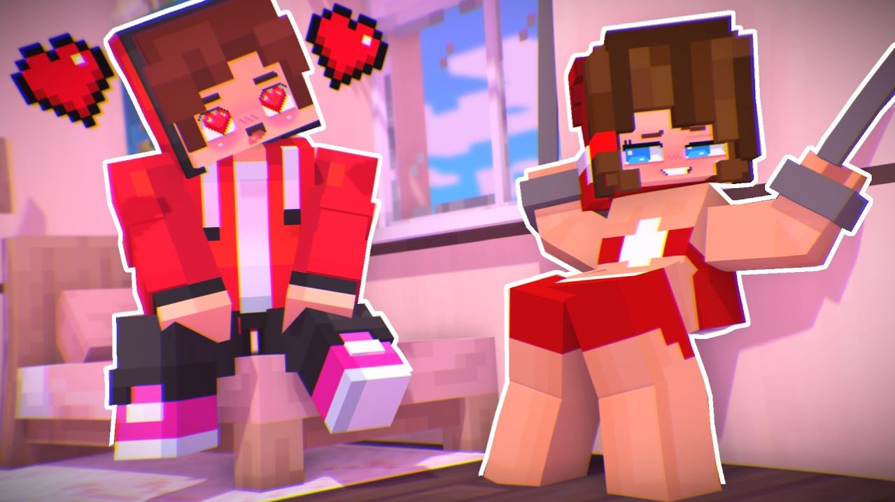 ПЕРВОЕ СВИДАНИЕ С СЕСТРОЙ ДЖЕЙ ДЖЕЯ - МУЛЬТИКИ ПРО МАЙНКРАФТ