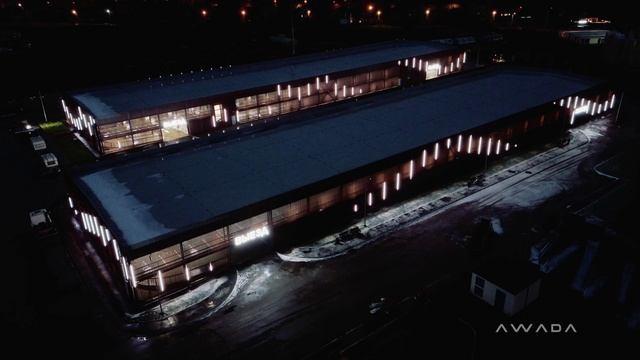 AWADA: управление освещением парковки Москино