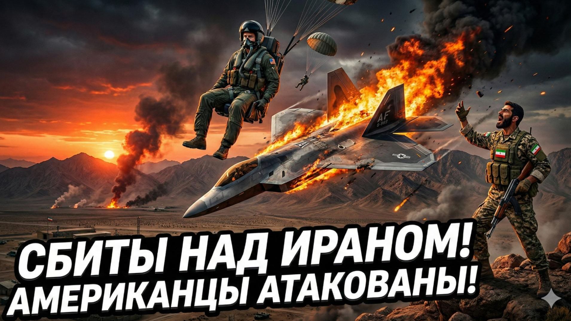 ✈️💥Али Ризик | ПОЗОР ПЕНТАГОНА: Истребители США сбиты в Иране!