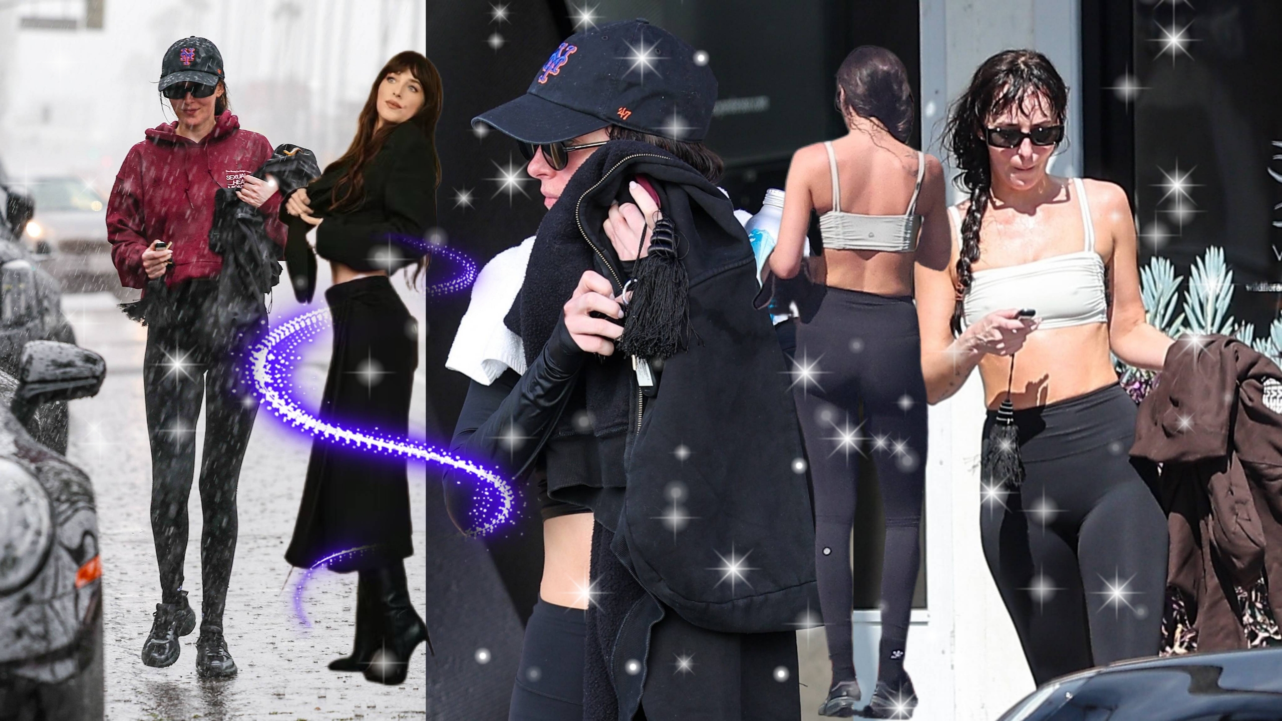 🥰 НОВИНКА! ДАКОТА ДЖОНСОН УСЕРДНО ТРЕНИРУЕТСЯ В ФИТНЕС - СТУДИИ В ЛОС-АНДЖЕЛЕСЕ 🫶