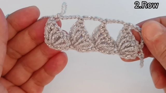 037. Вы тоже можете это сделать! Это просто, всего 2 ряда! Модель кофточки-туники крючком